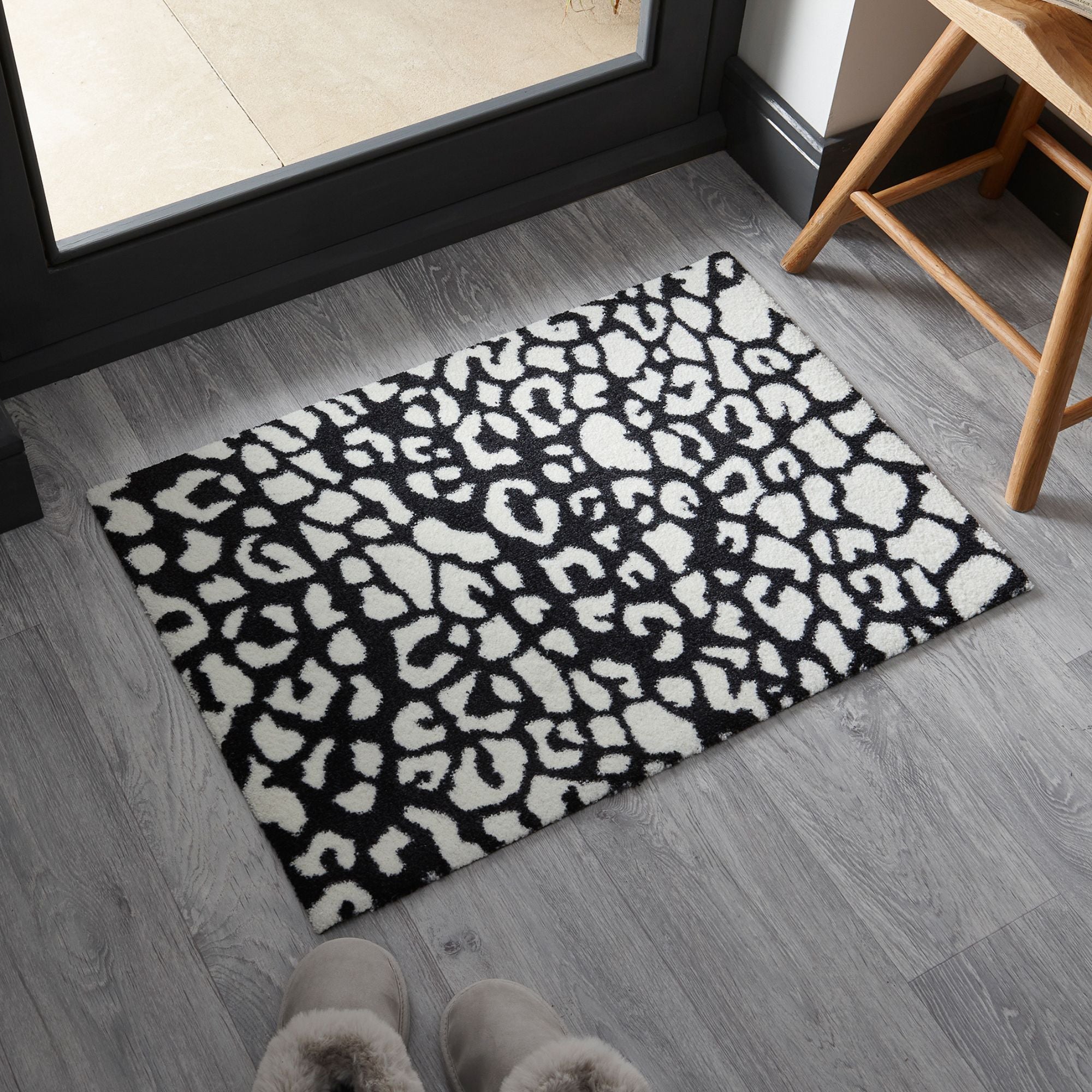 Cheetah Print Doormat